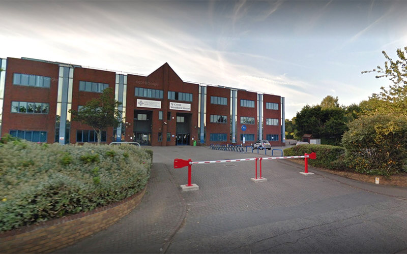 NHS Road Barrier Installation