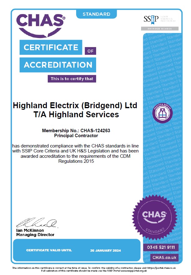 Highland Services' Accreditations: Achieving Industry Excellence