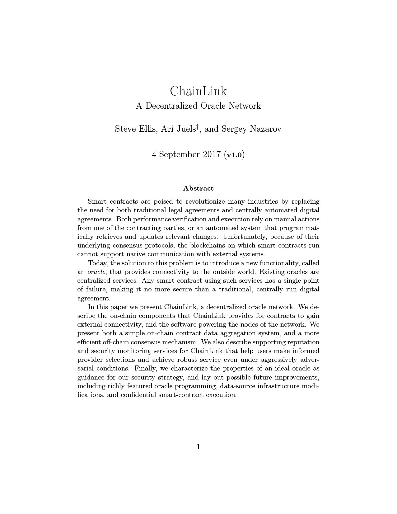 Research | Chainlink Labs