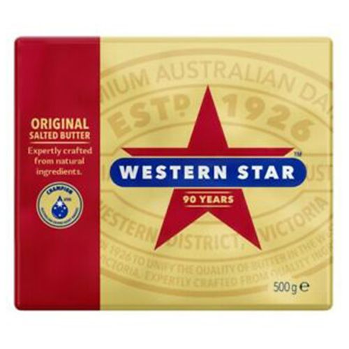 Western Star Butter Salted 500g Wholesale Prices & Suppliers