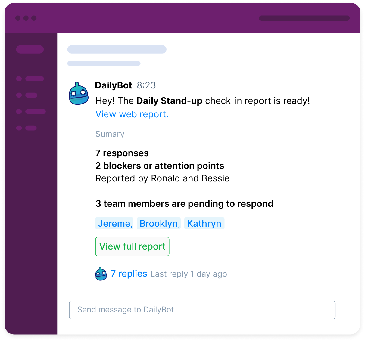 Automate Stand-ups, Async Work & More with DailyBot's Slack Integration