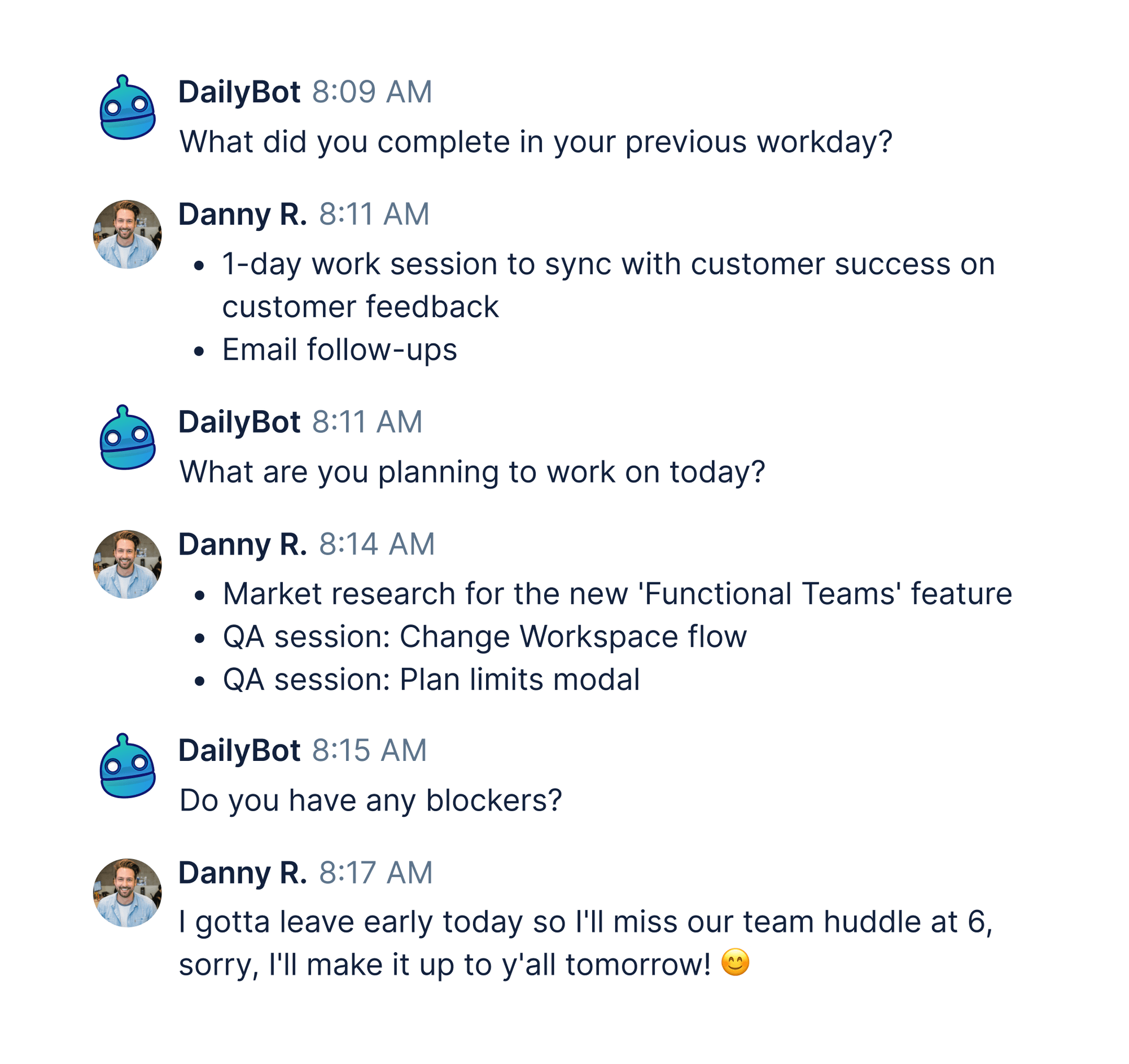 Team visibility and alignment for modern teams | DailyBot