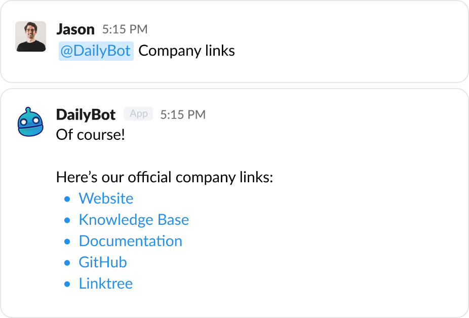 Automate Updates & Collaborate Asynchronously | DailyBot