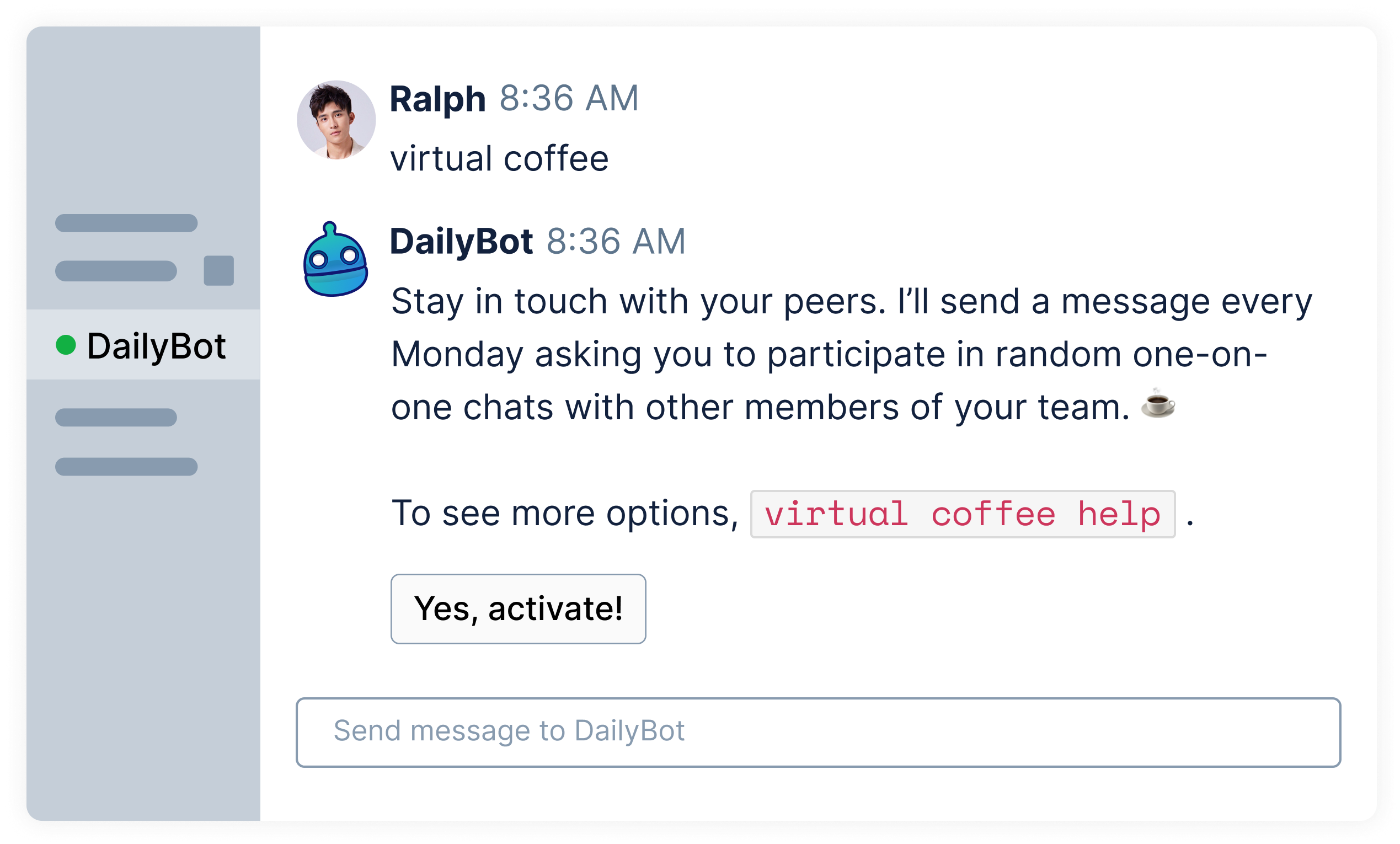 Automate Virtual Coffee Breaks | Bringing People Together in the ...