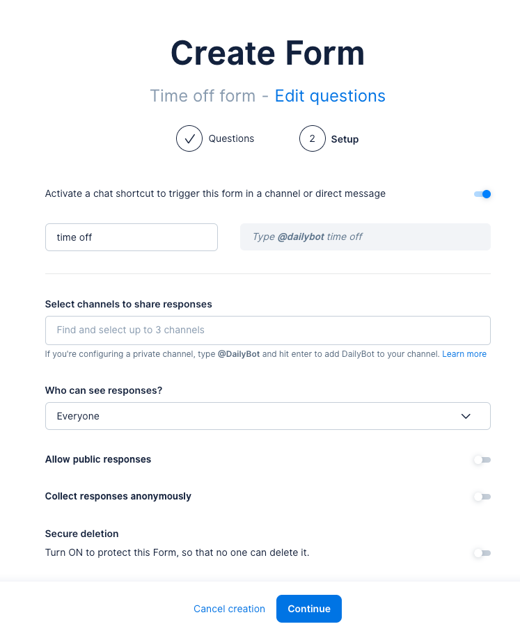 Intro to Forms | DailyBot Academy