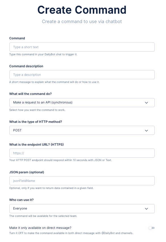 Making API Requests | DailyBot Academy