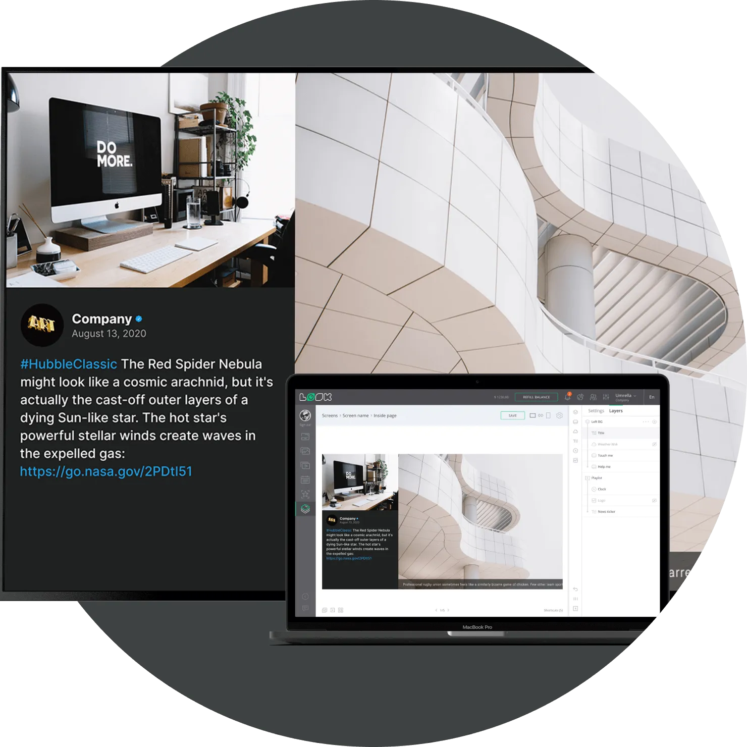How Look Digital Signage Solution Works