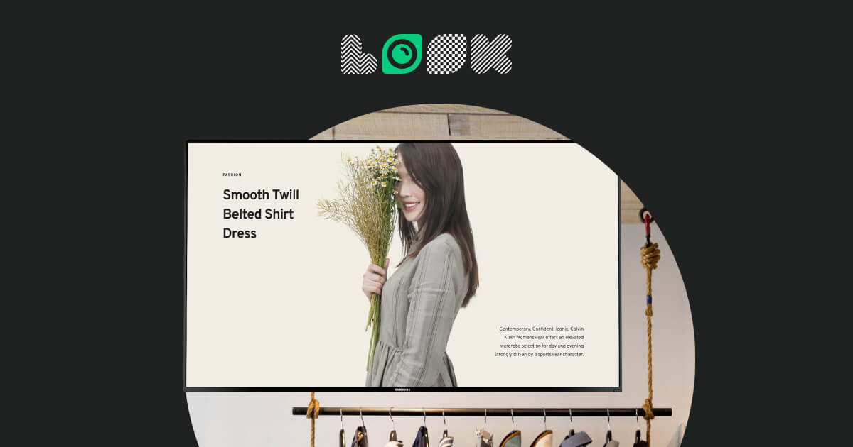 Look Digital Signage Solution for Retail