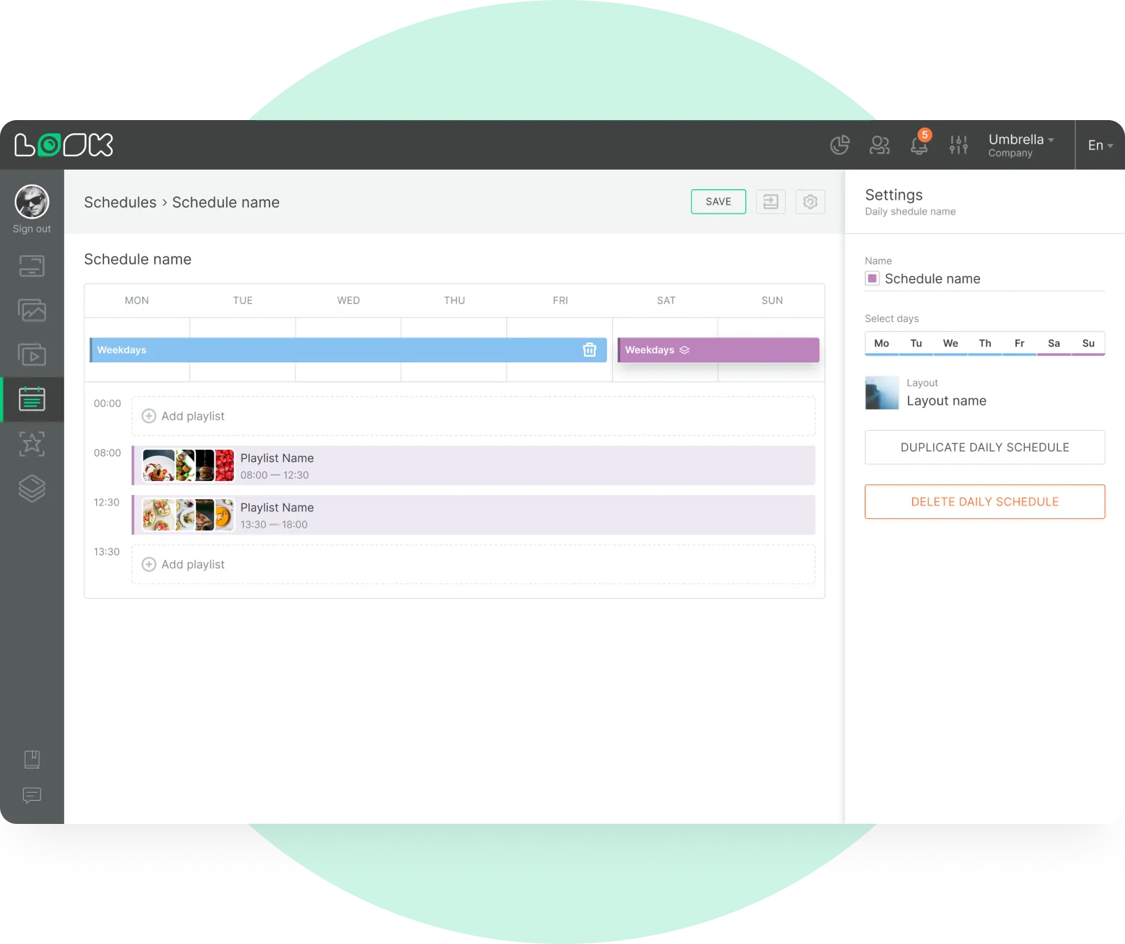 Digital Menu Boards Solution for QSR - Look DS