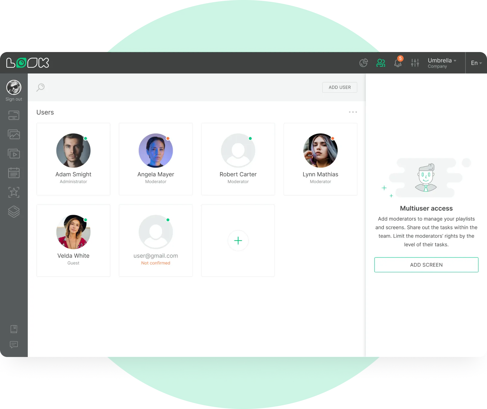 Digital Menu Boards Solution for QSR - Look DS
