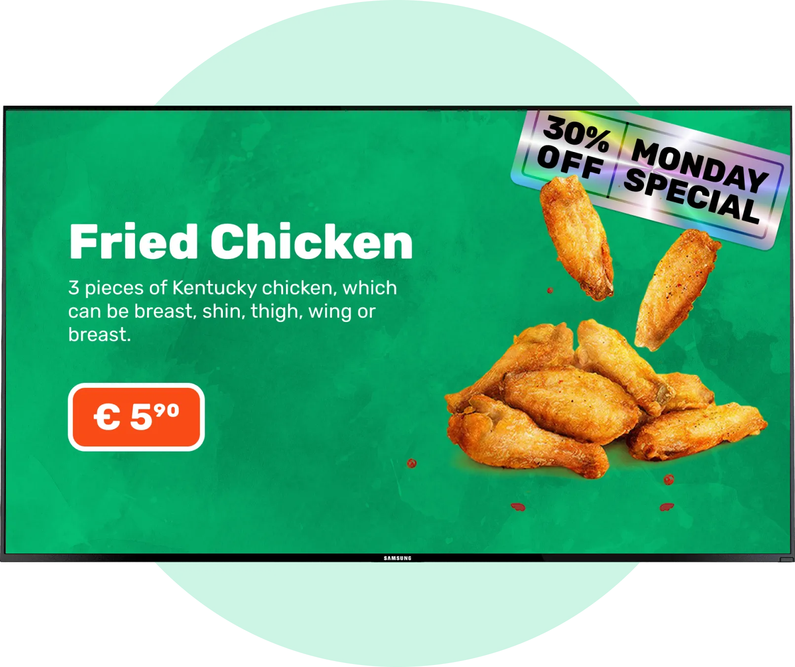 Digital Menu Boards Solution for QSR - Look DS