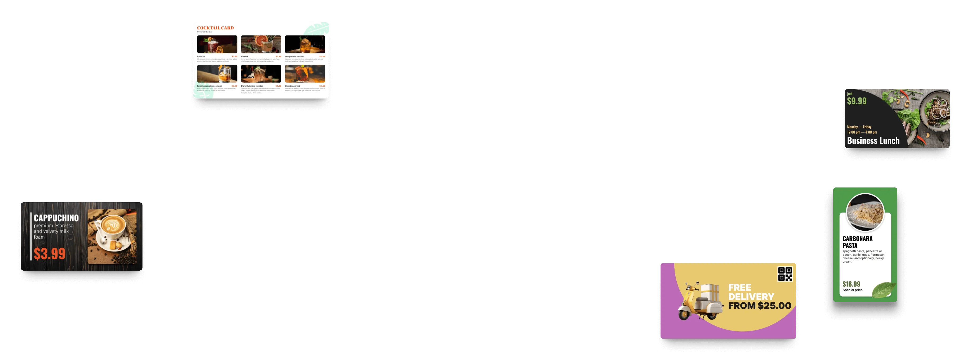 Digital Menu Boards Solution for QSR - Look DS