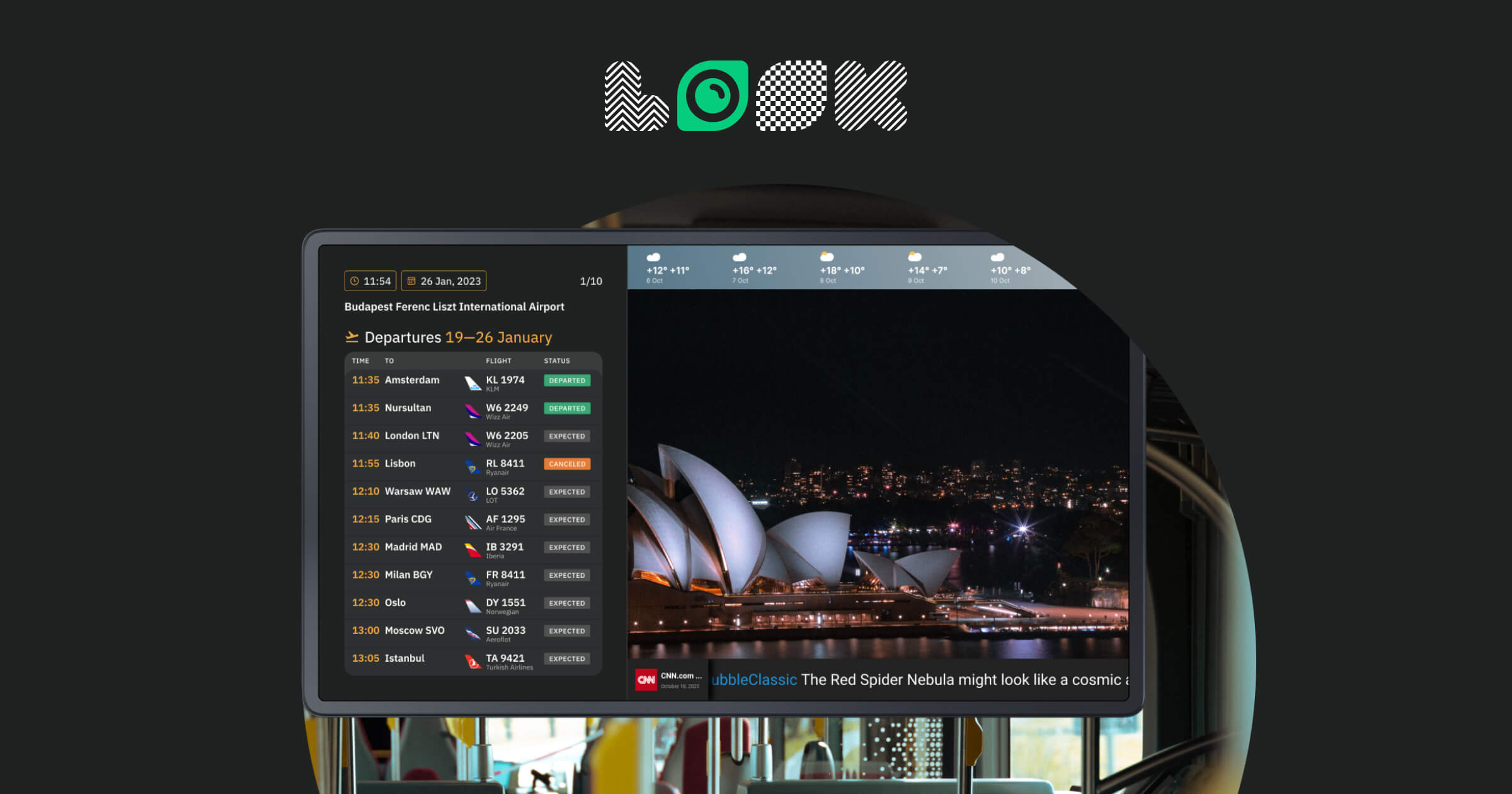 Look DS solution for the transportation industry