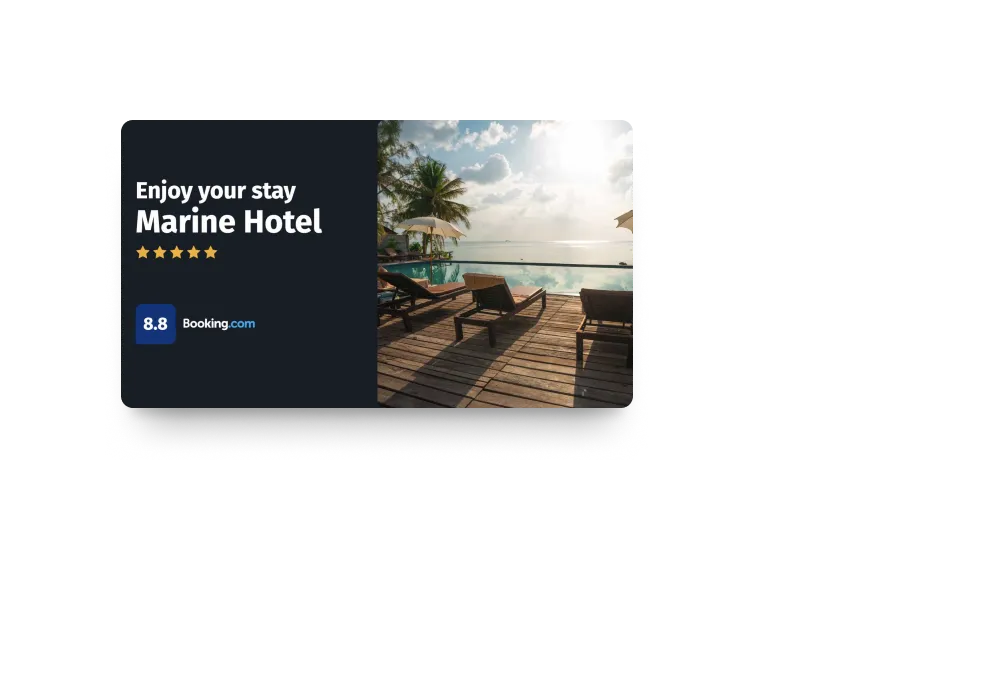 Look Digital Signage solution for hospitality industry