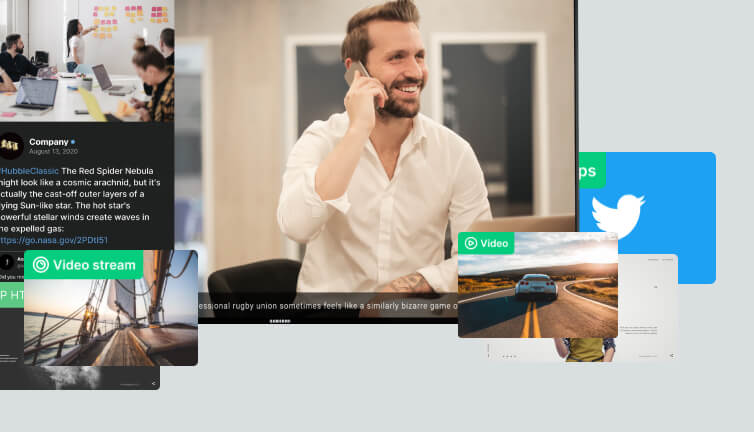 Knowlege-base: Add content to screen