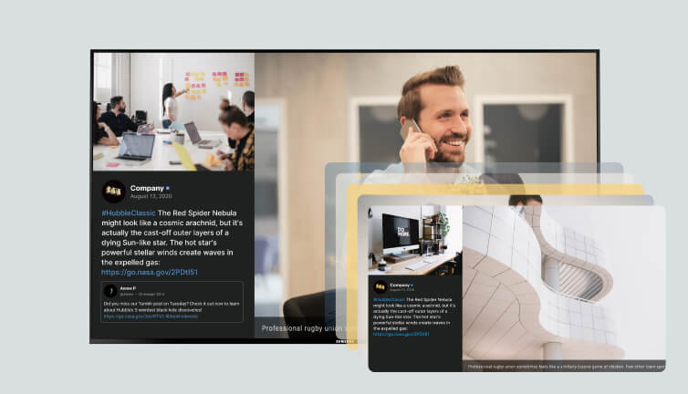 Knowlege-base: Add layout to screen