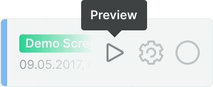 Knowlege-base: Demo Screen