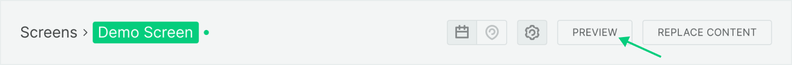 Knowlege-base: Demo Screen