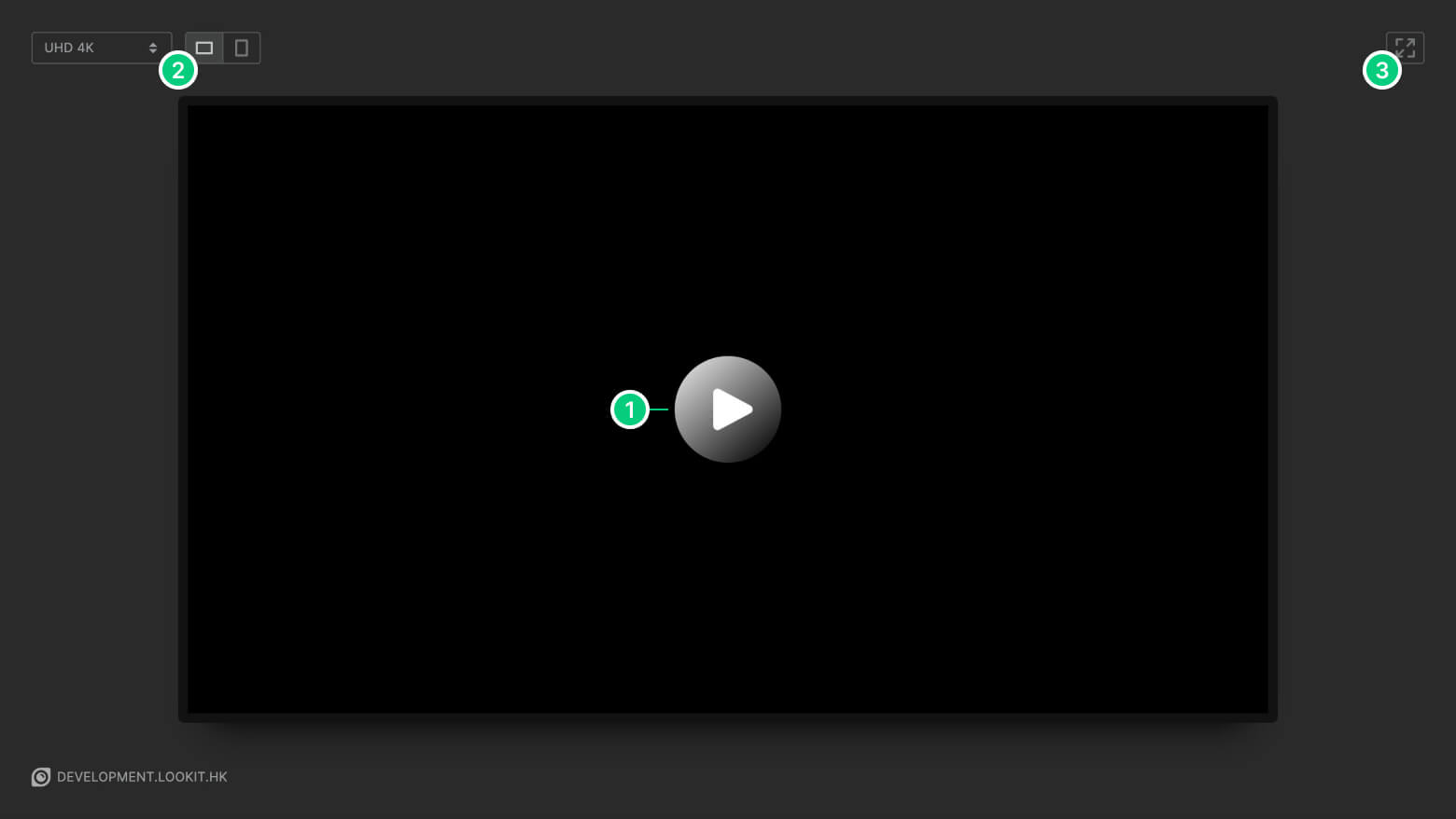 Knowlege-base: Demo Screen