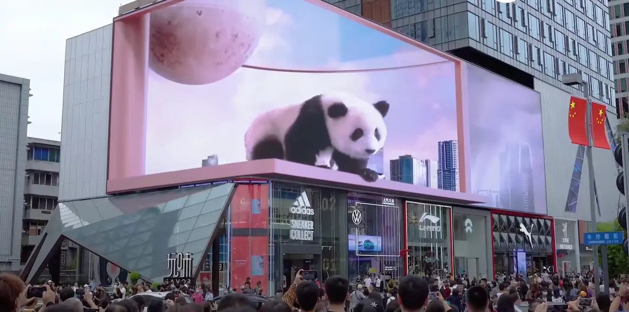 Look Blog: 15 Examples of 3D digital billboards that will blow your mind