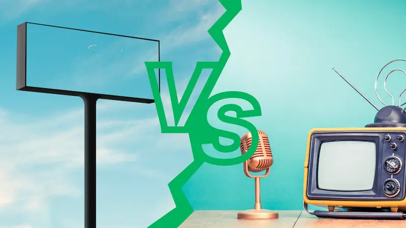 Look Blog: Broadcast advertising vs. DOOH ads: What to choose?