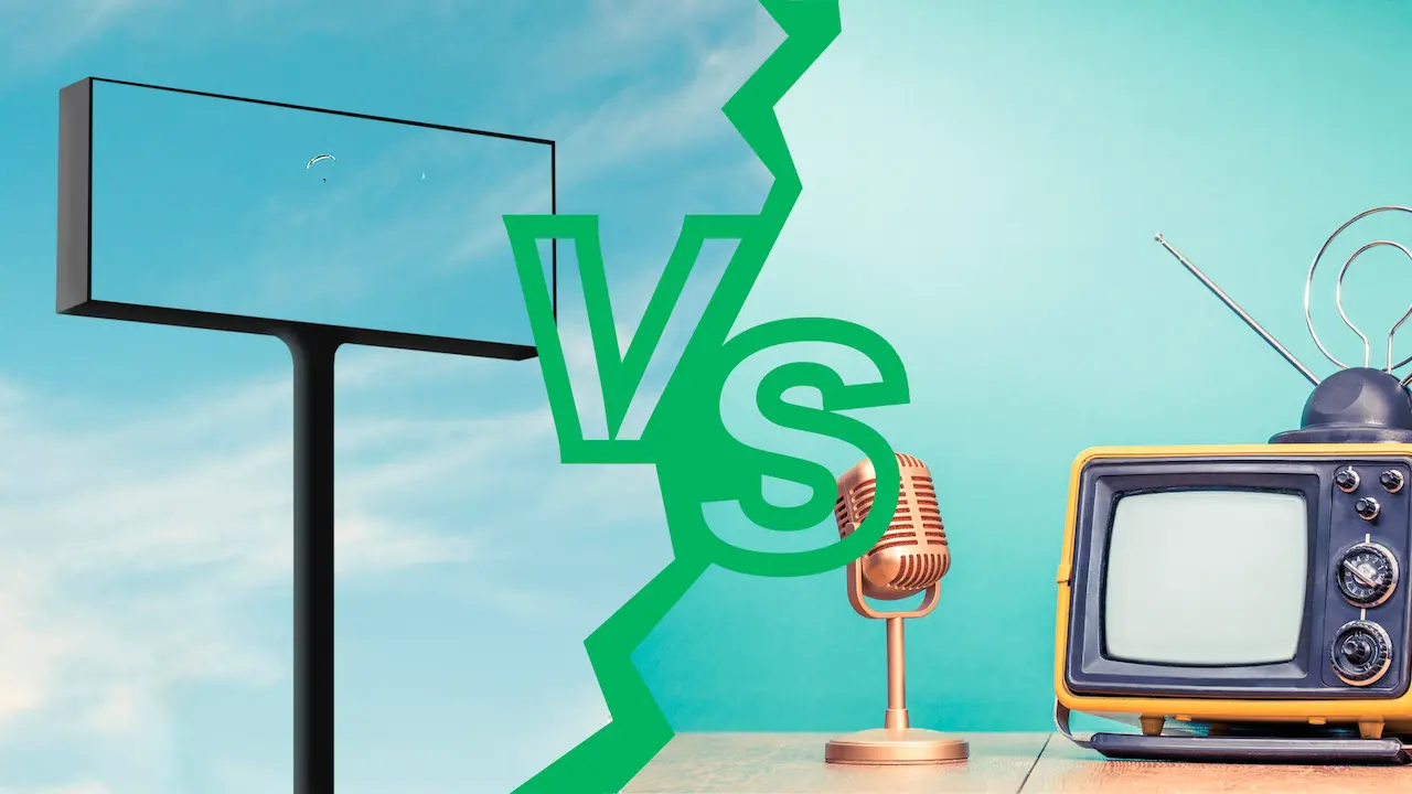 Look Blog: Broadcast advertising vs. DOOH ads: What to choose?