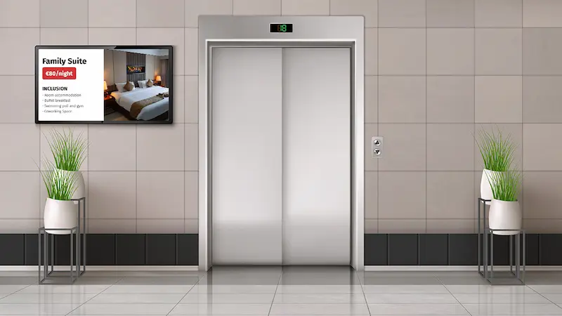 Look Blog: How and Why to Use an Elevator Digital Signage