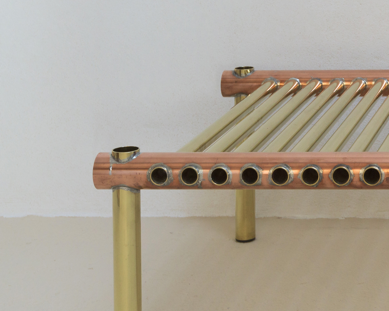 Metalware Coffee Table Brass/Copper