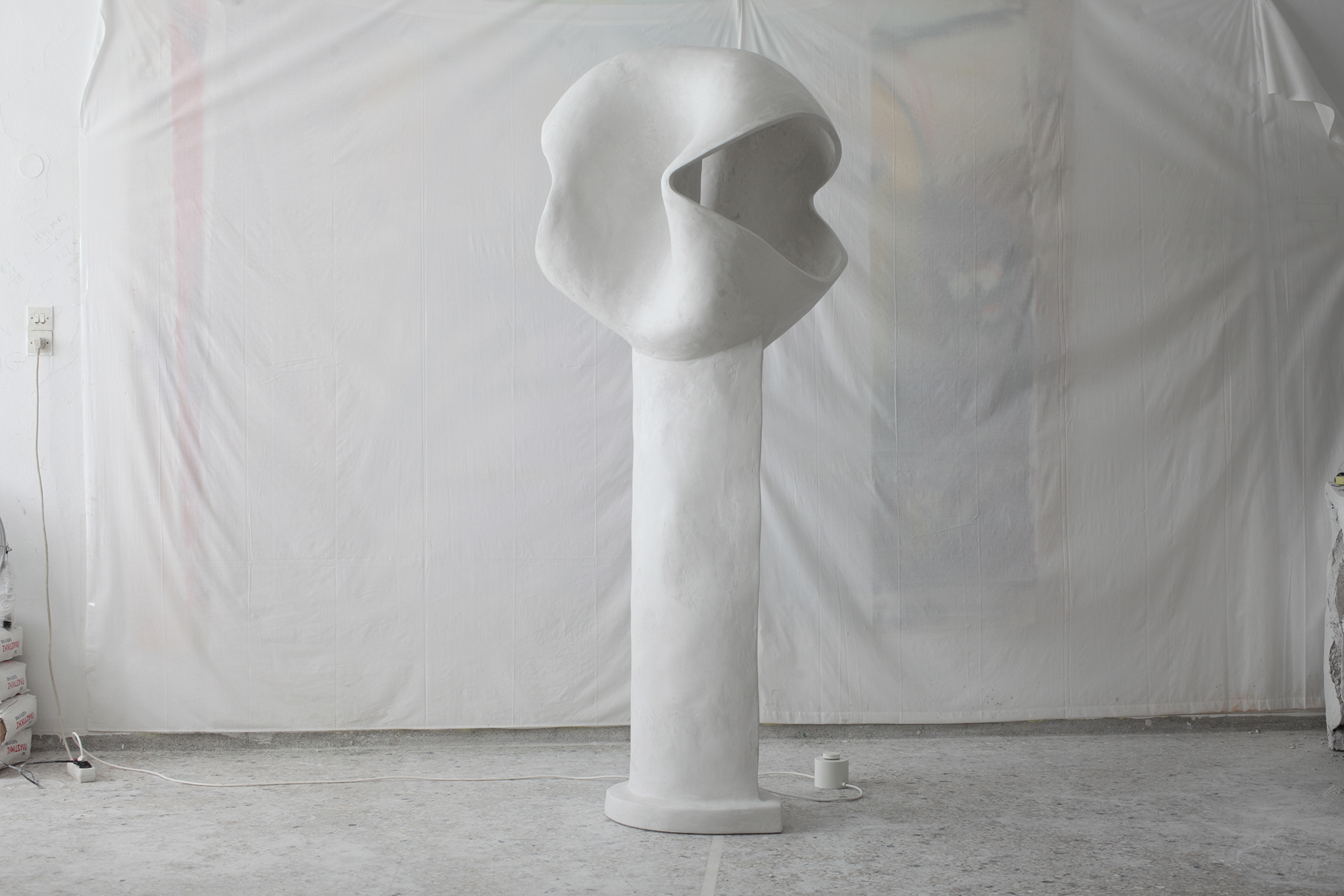 Gypsum Light Sculpture 7
