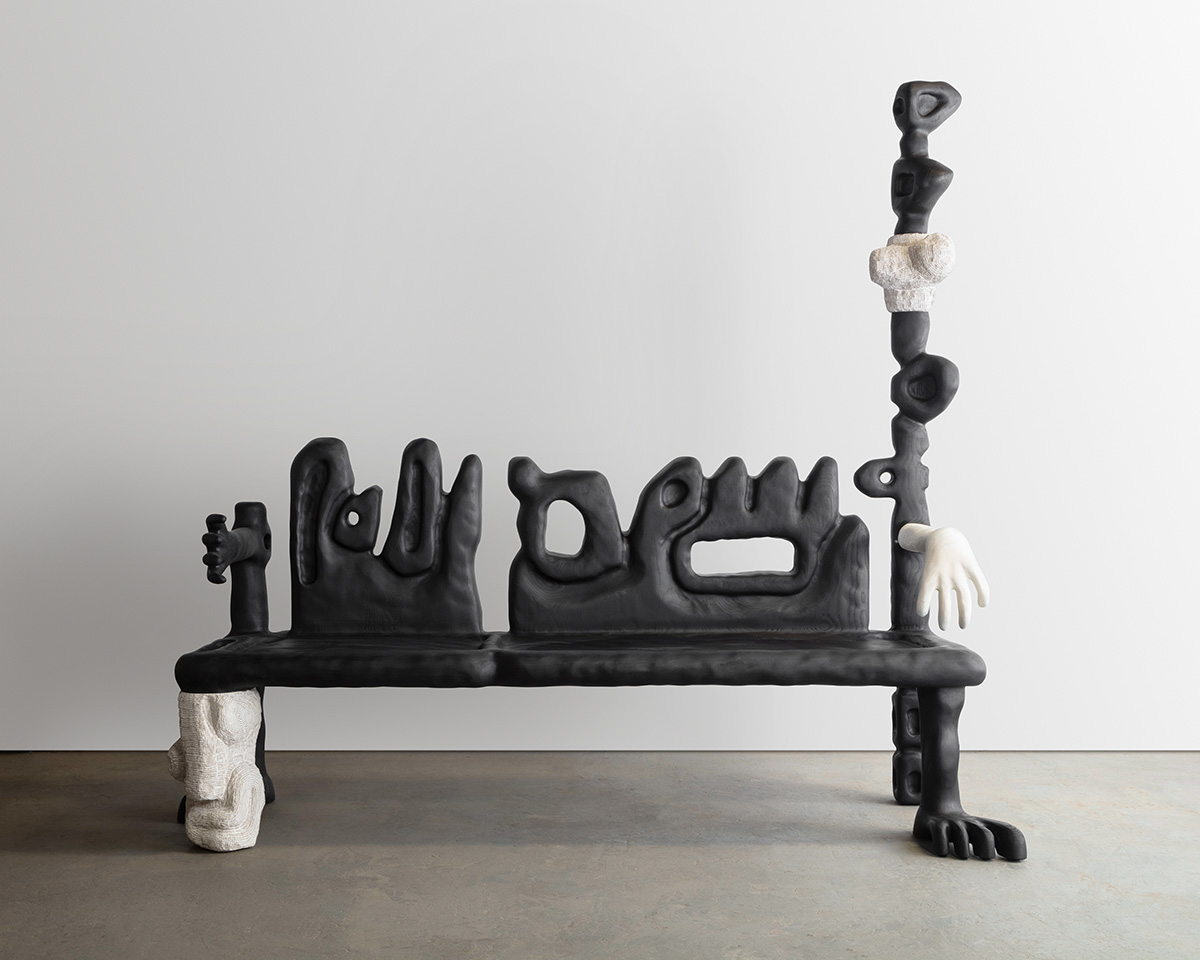 Sculptural Bench