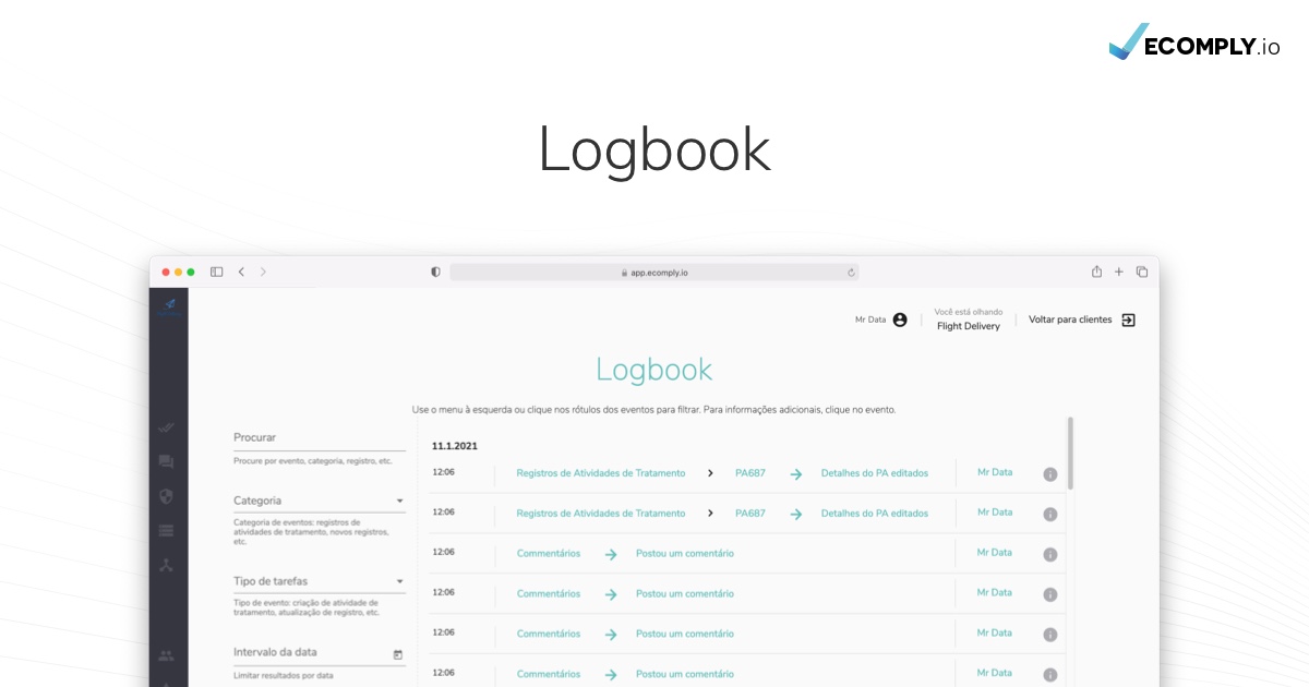 Logbook - ECOMPLY
