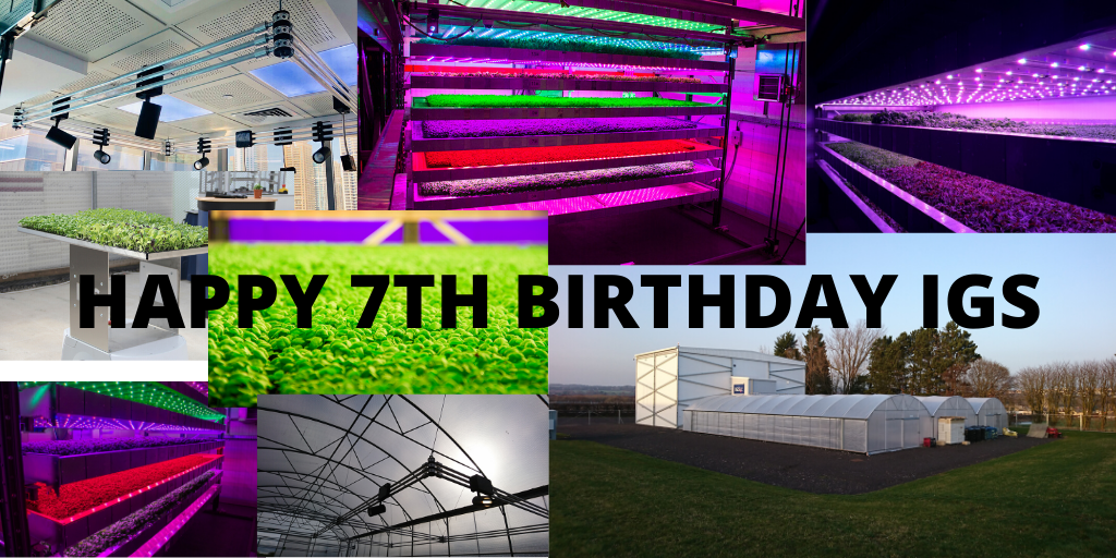 IGS Celebrates its 7th Birthday | Vertical Farming Technology
