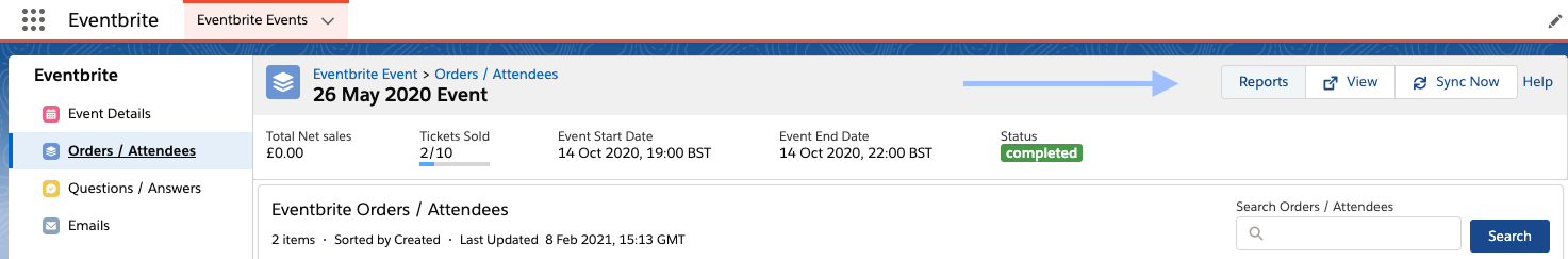 Reports and Dashboards