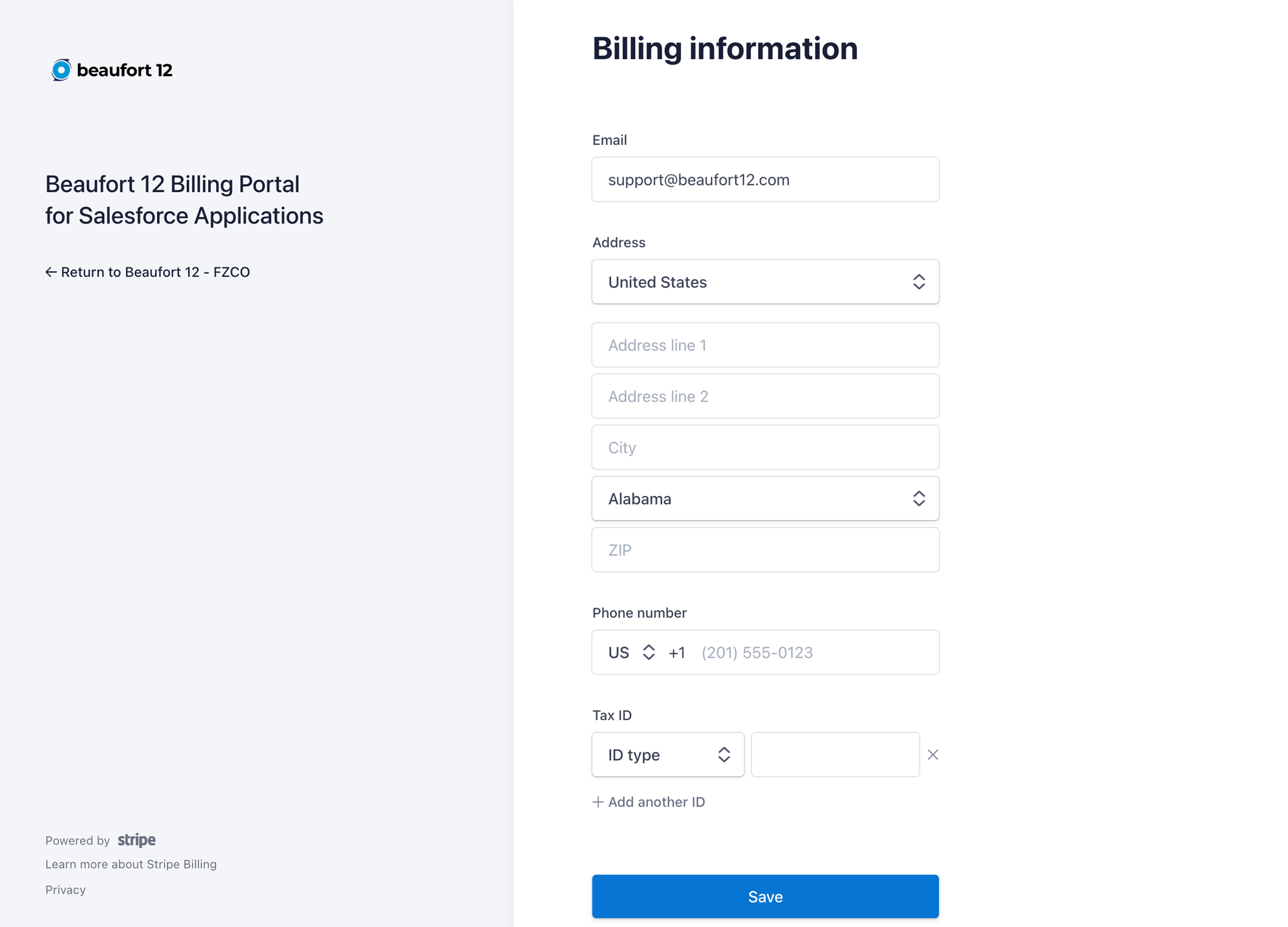 Manage billing
