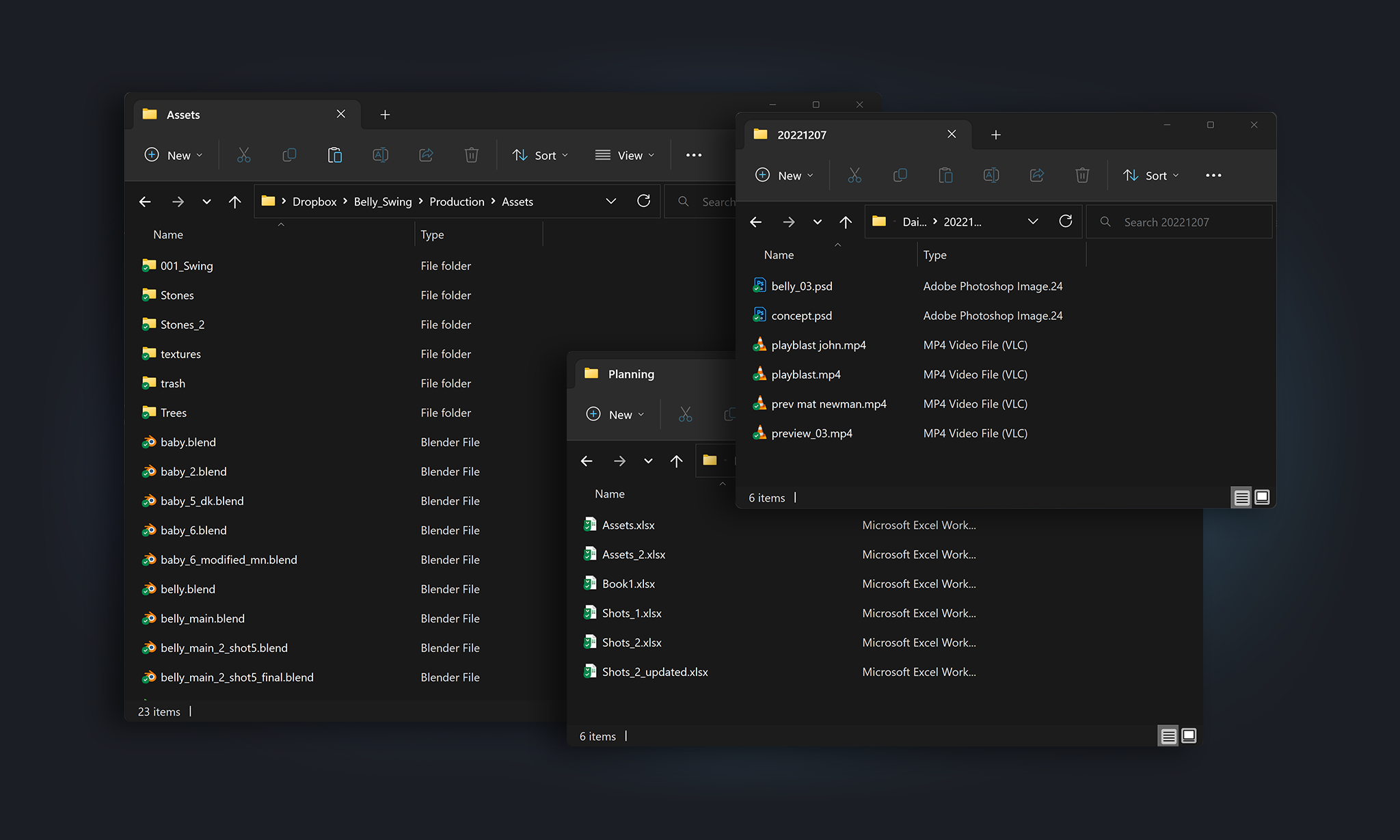 Version control and 3d asset management - Anchorpoint