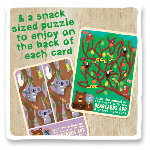 BEAR App | BEAR Snacks | Collect all our BEAR Cards