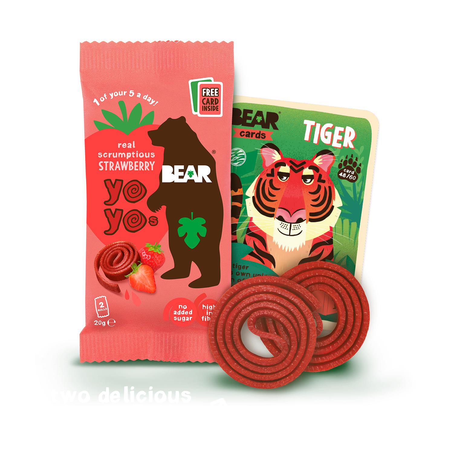 BEAR App | BEAR Snacks | Collect all our BEAR Cards