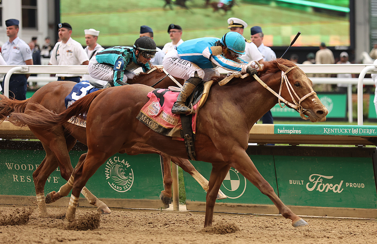Jon White: Lightly Raced Mage Captures Kentucky Derby - 1/ST BET NEWS