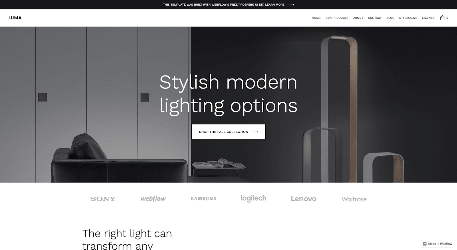 15+ Best Webflow Templates for Your Next Website Project