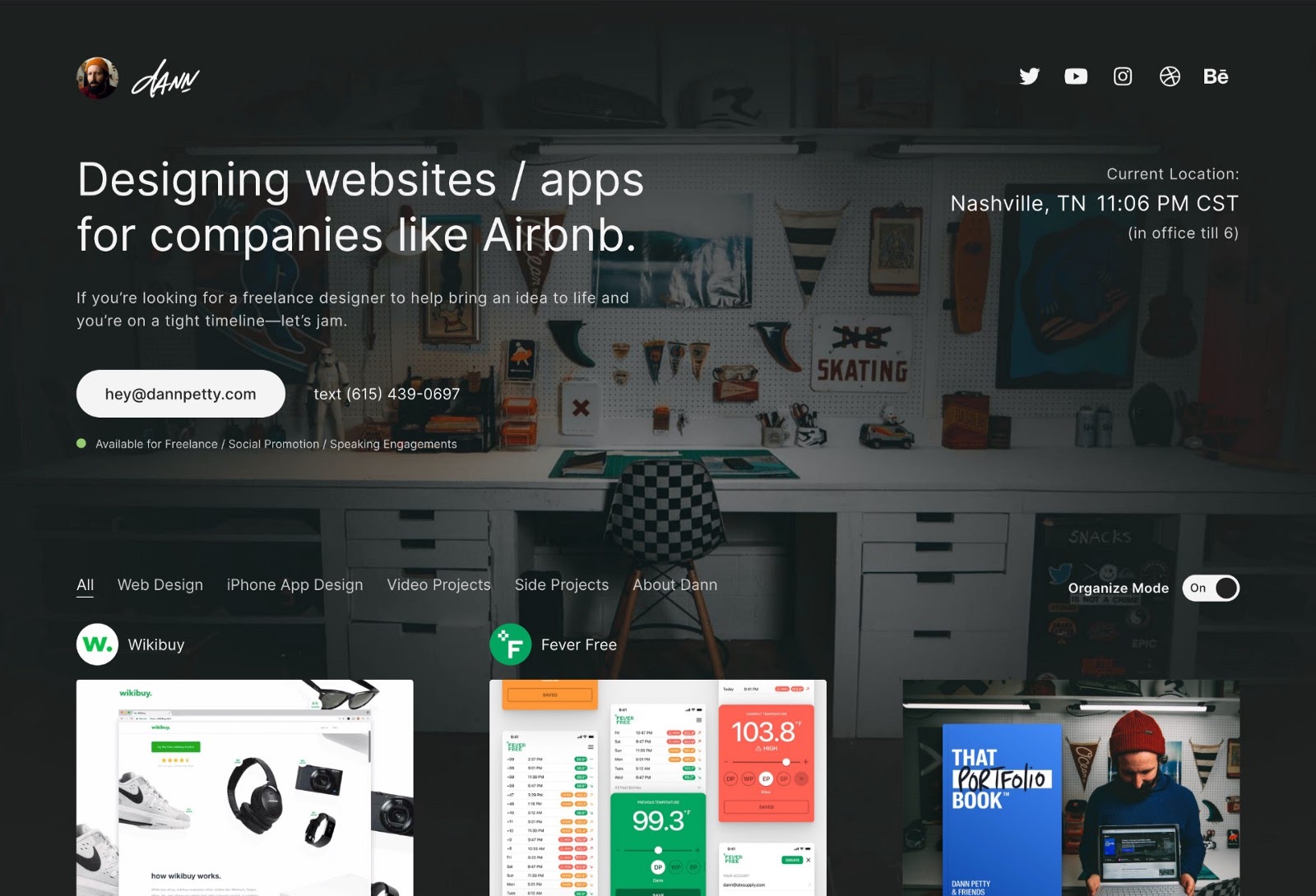 Web Design Portfolio Examples