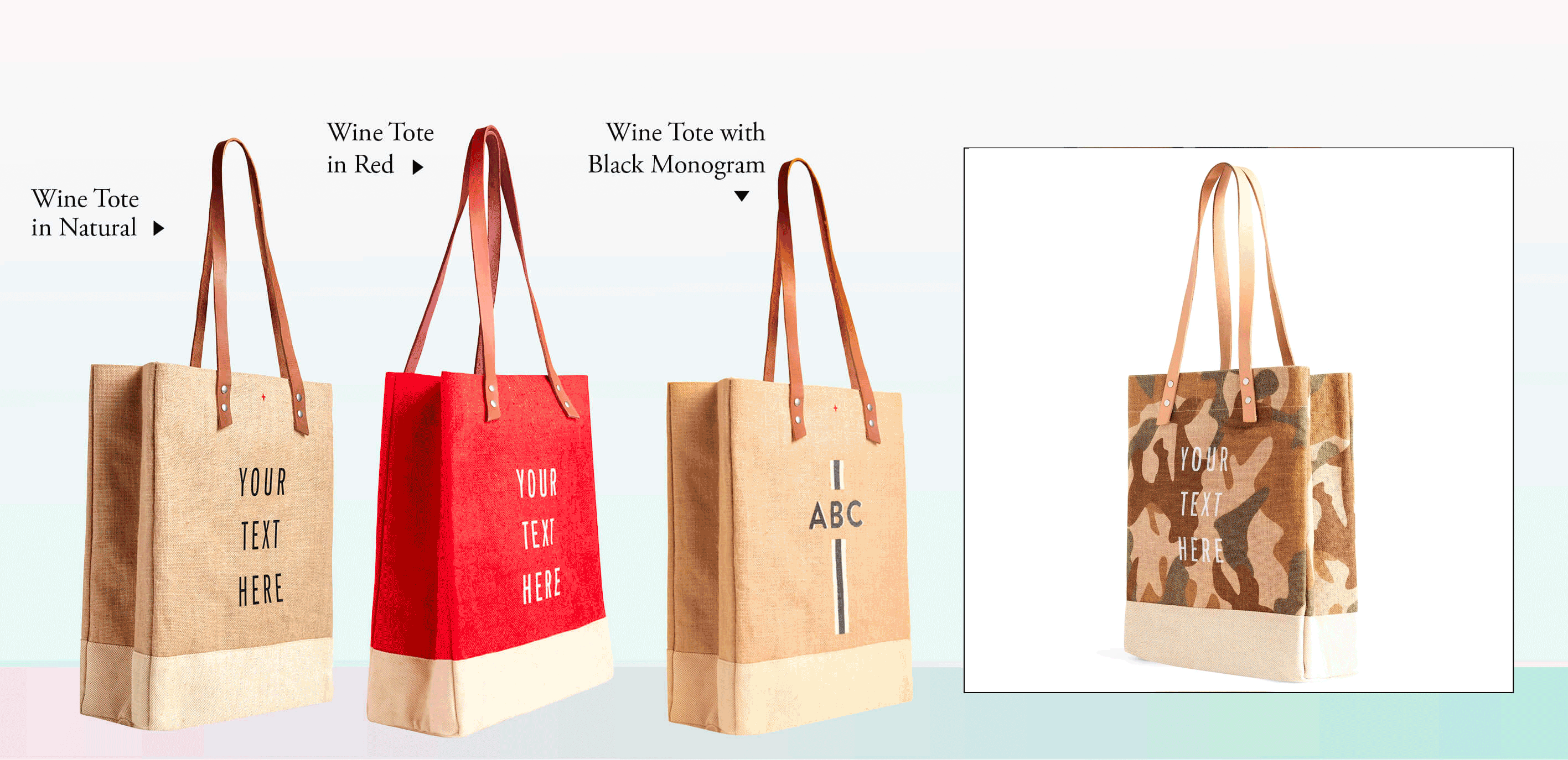 Apolis® Surprise Wine Tote Re-Stock