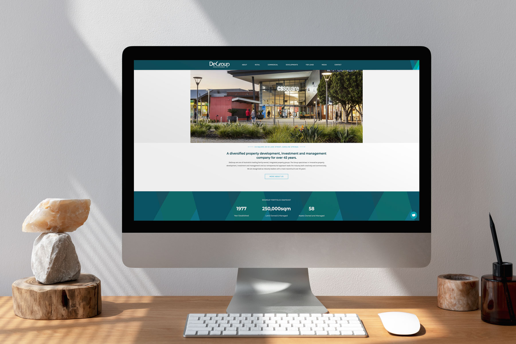 Corporate Website Redevelopment | Work