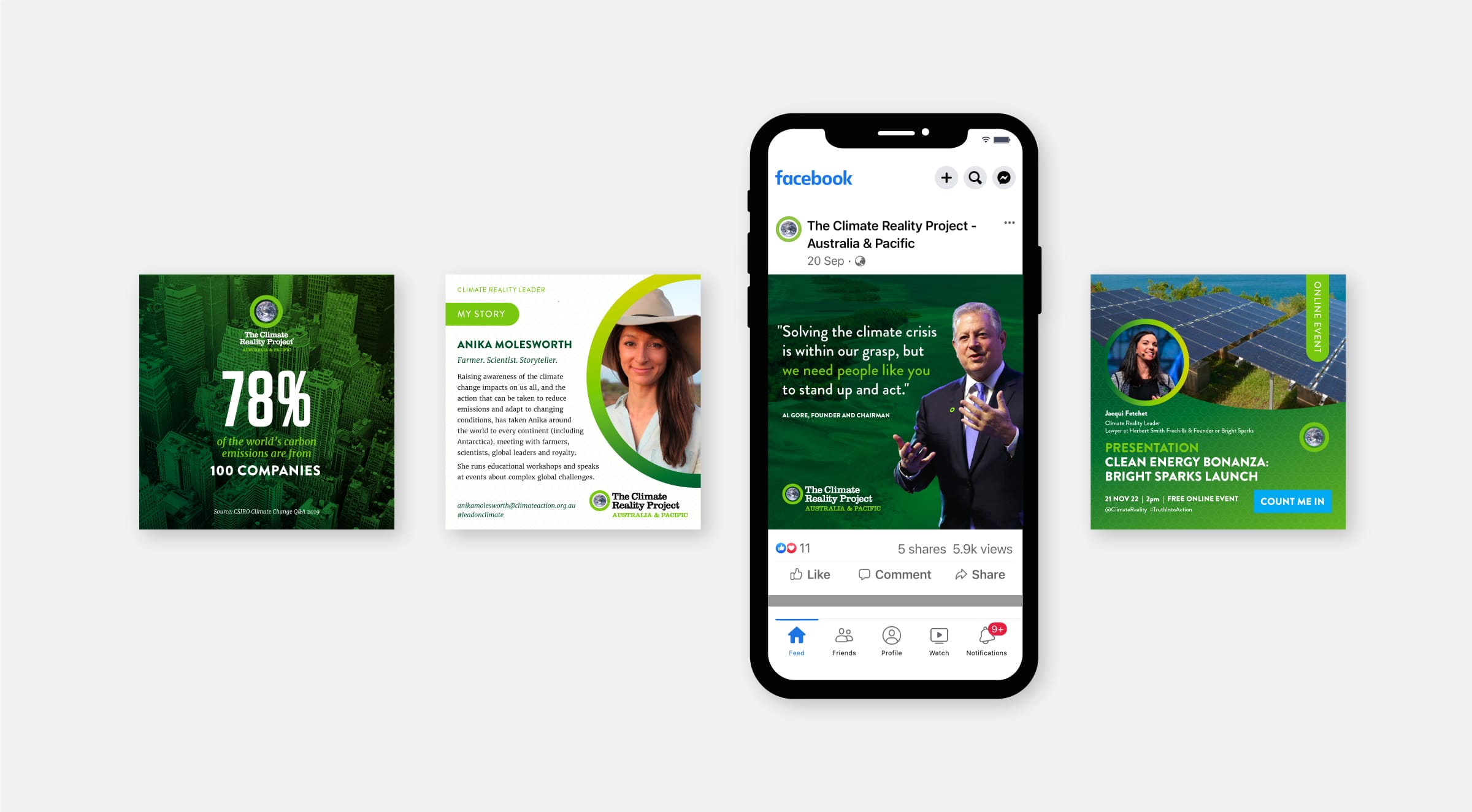 Climate Reality Project Comms Resources | Work
