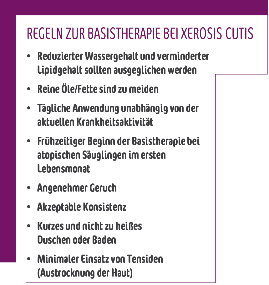 Tägliche Basispflege ist unverzichtbar