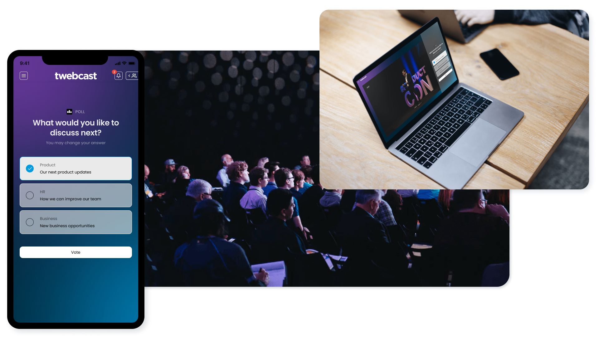 Hybrid event | Twebcast