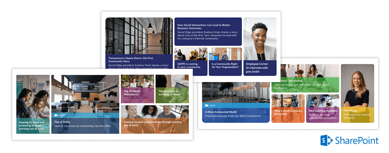 Mosaic for SharePoint: Improve Landing Pages with Visual Content