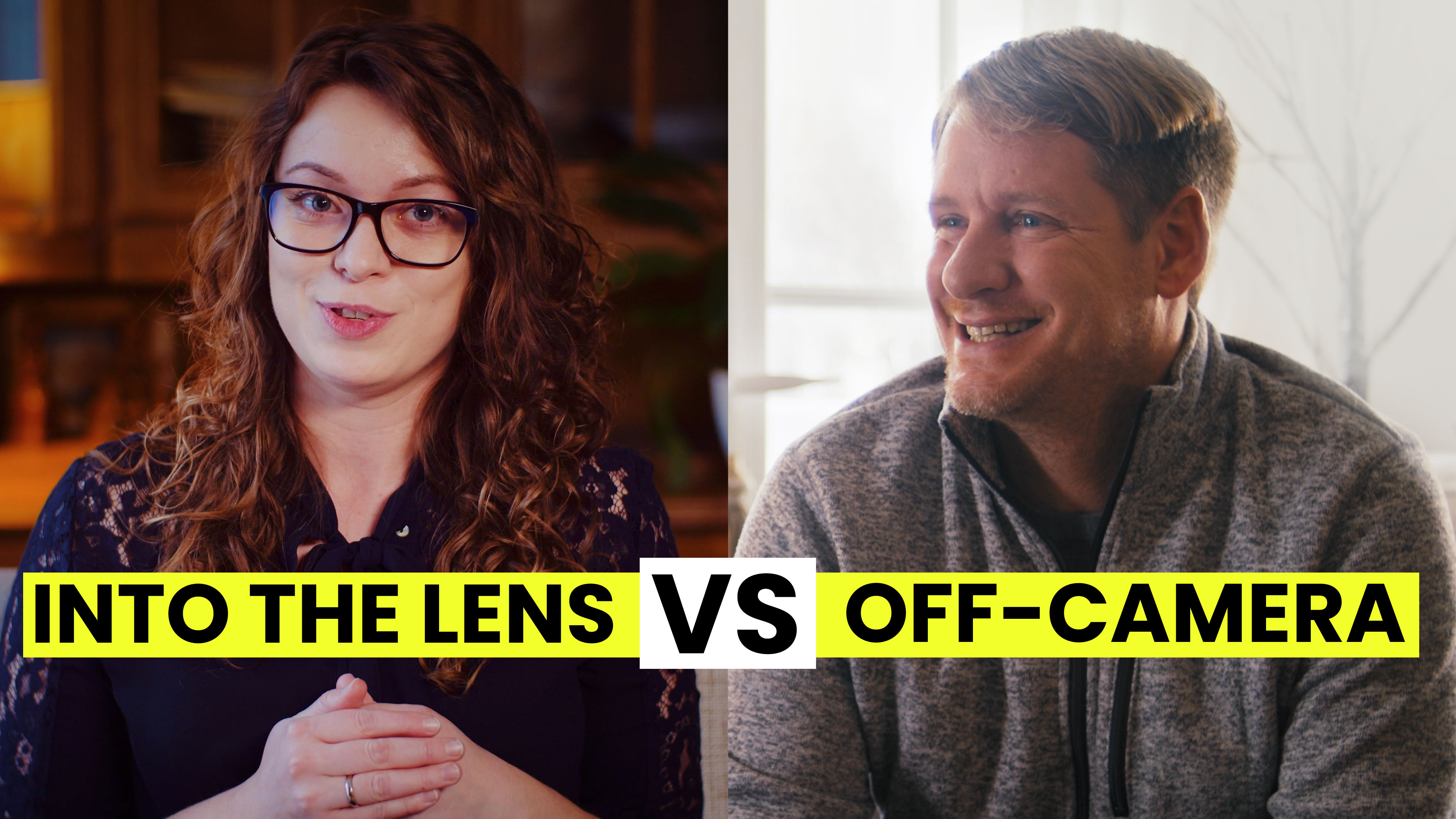 Into the Lens vs. Off-Camera - Where should your subject look?