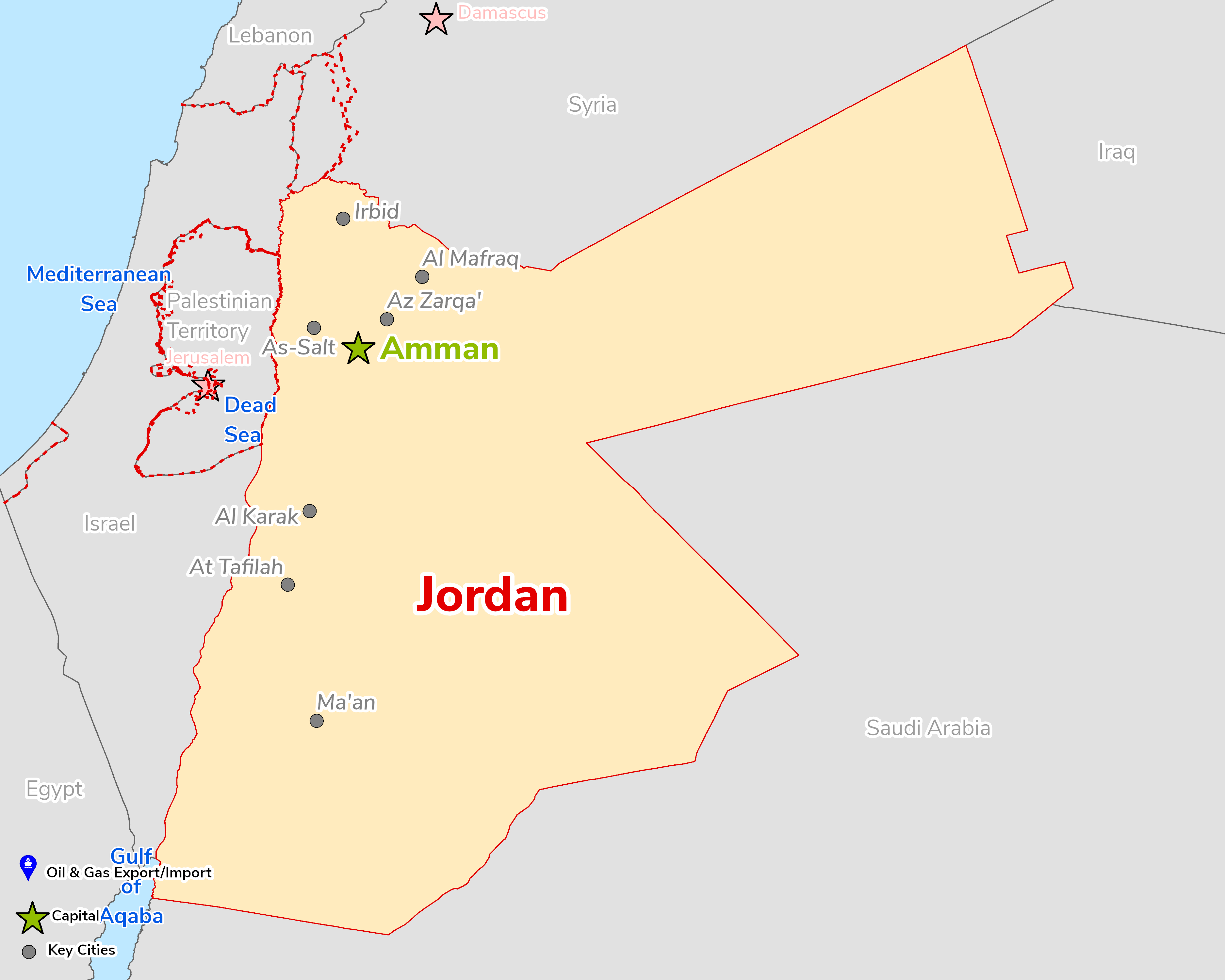 Oil & Gas Advisors - Country: Jordan
