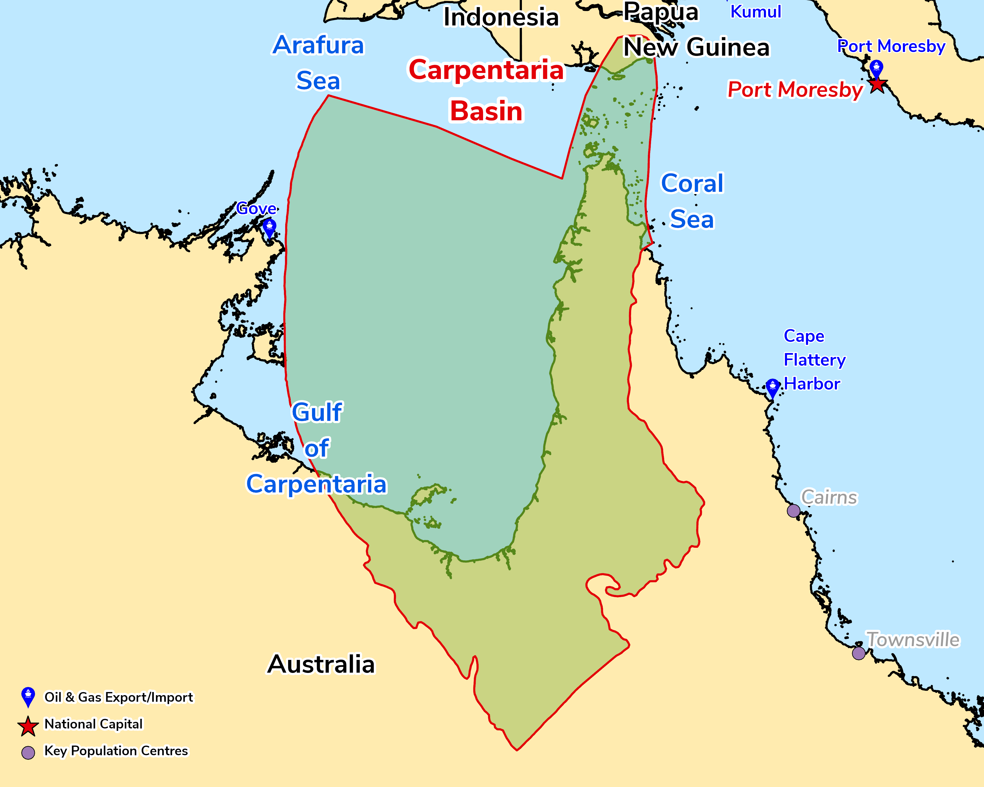 Oil & Gas Advisors - Basin: Carpentaria