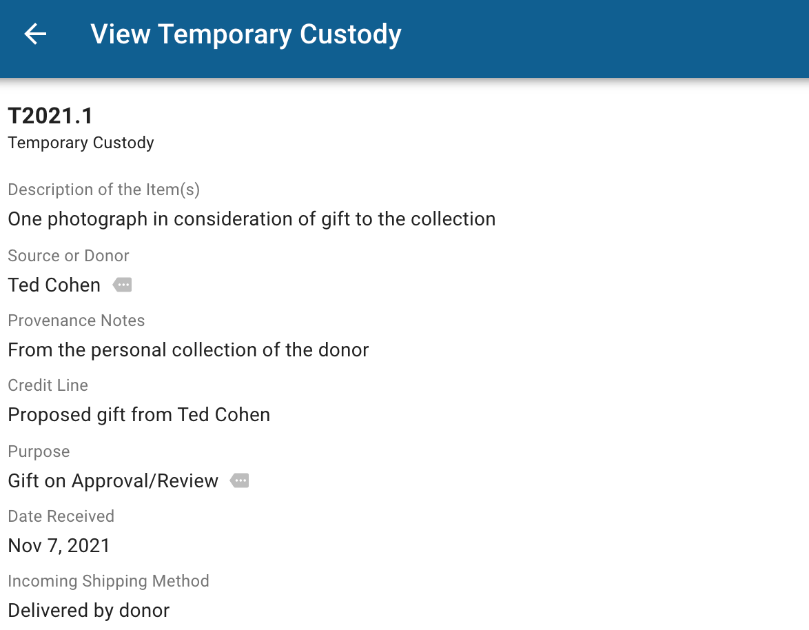 MasterIt | Using CatalogIt to Track Temporary Custody of Objects - CatalogIt